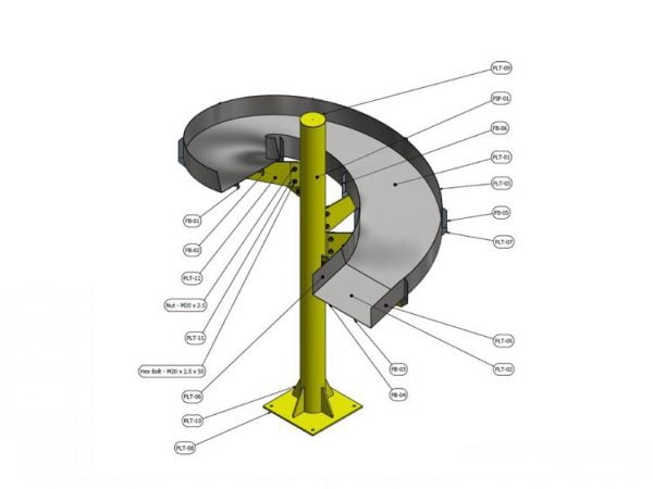 Sheet Metal Fabrication Drawing | Engineering CAD Design Services
