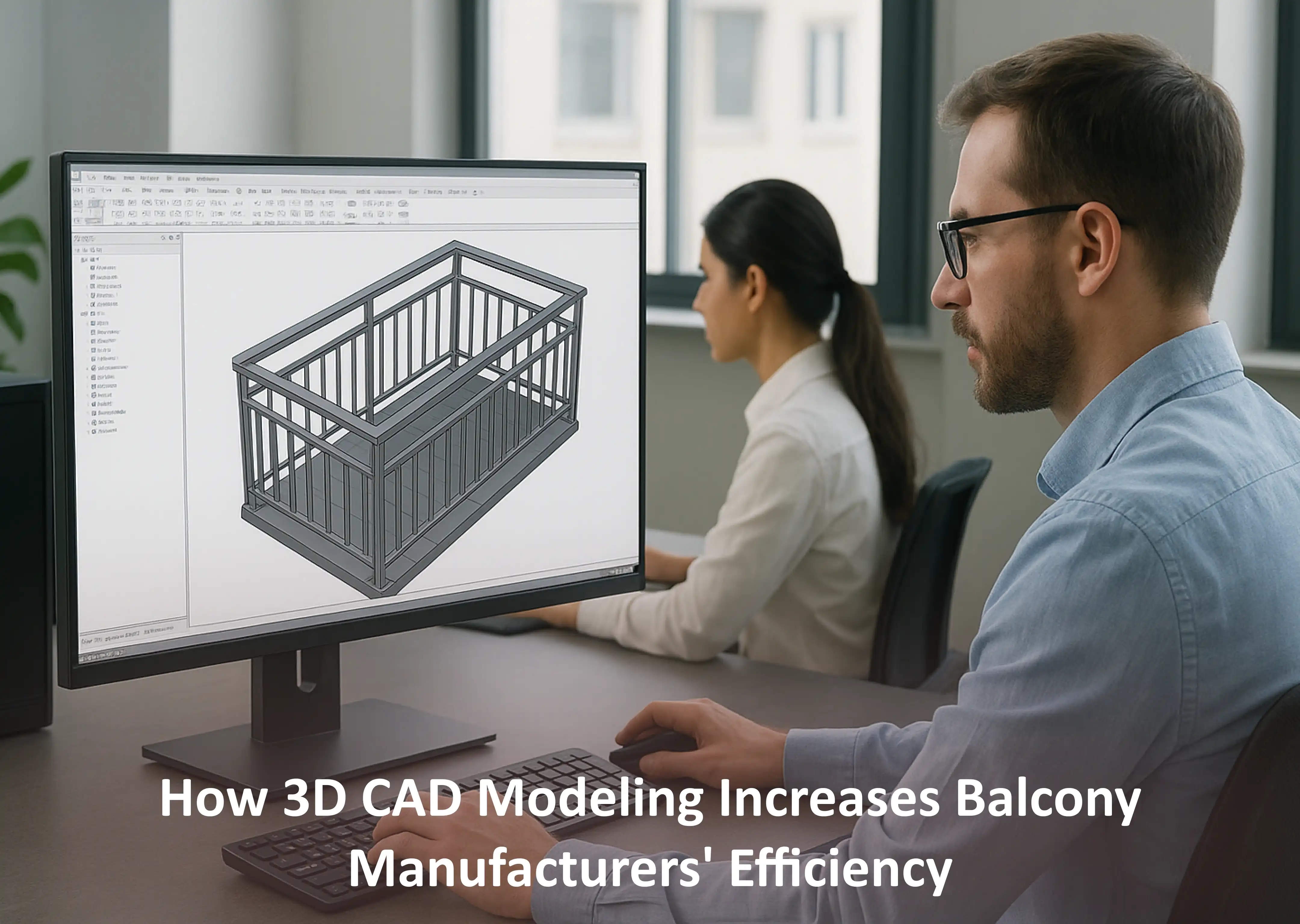 Boost Balcony Efficiency with 3D CAD Modeling
